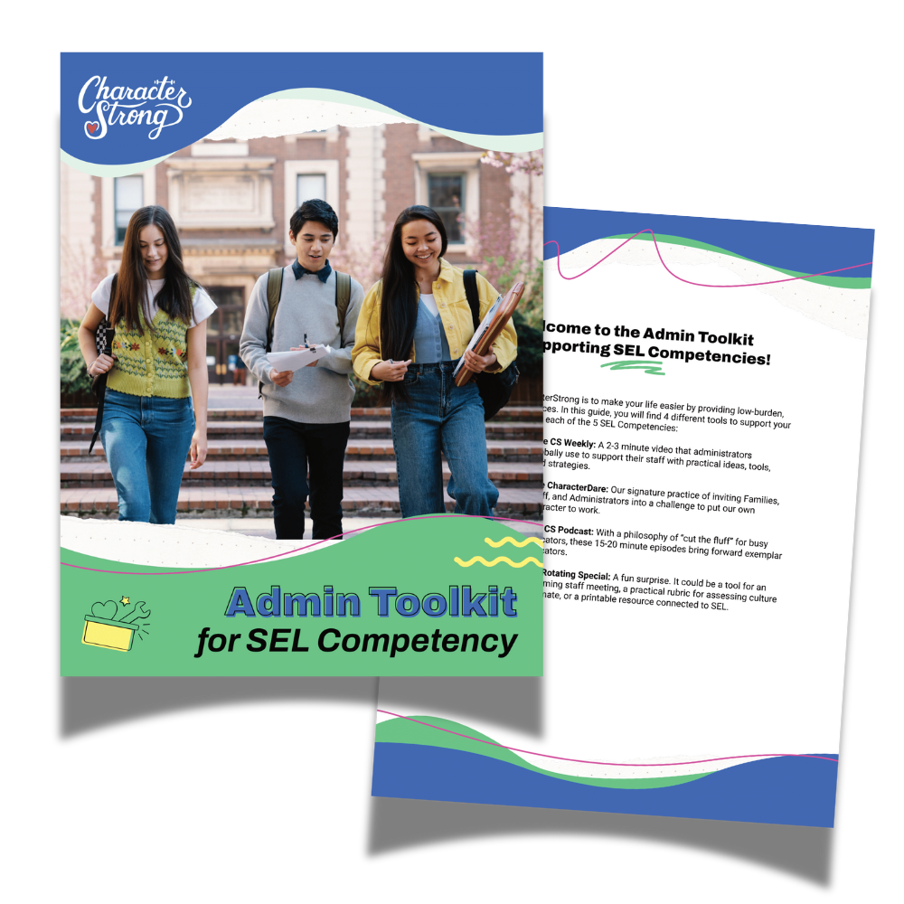 CharacterStrong's Admin Toolkit - Sign-Up